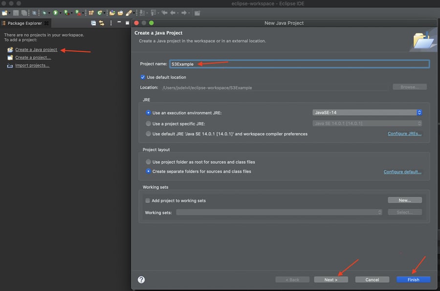 Cómo configurar AWS SDK para Java