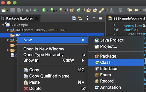 Cómo configurar AWS SDK para Java