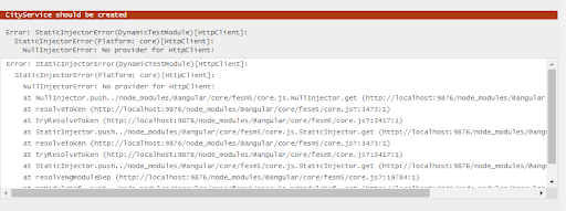 Comenzando con pruebas unitarias en Angular Comenzando con pruebas unitarias en Angular