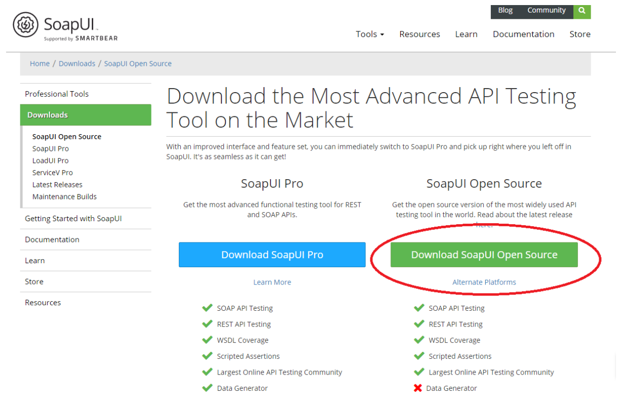 Desarrolla tu prueba automatizada de servicios web SOAP en SOAPUI