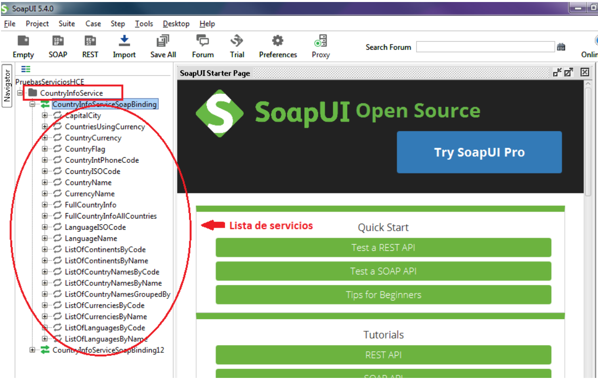 Desarrolla tu prueba automatizada de servicios web SOAP en SOAPUI
