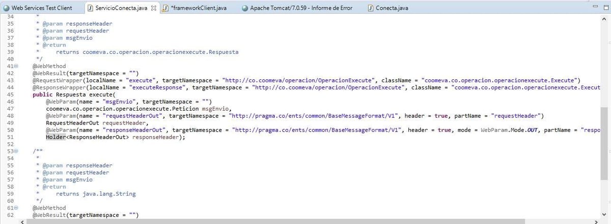 Cómo crear cliente Java para consumir servicios implementados en IIB