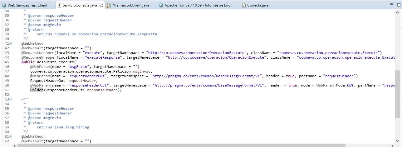 Cómo crear cliente Java para consumir servicios implementados en IIB
