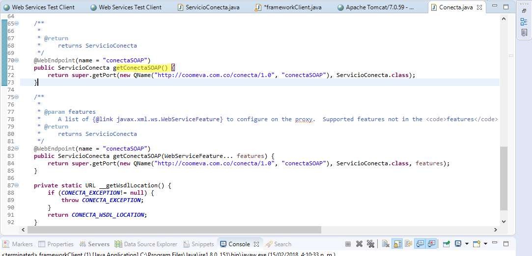Cómo crear cliente Java para consumir servicios implementados en IIB