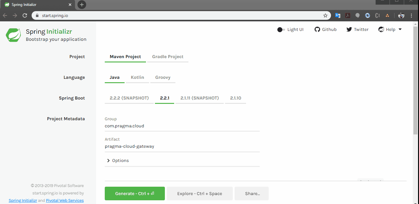 Cómo configurar un proyecto con Spring Cloud Gateway